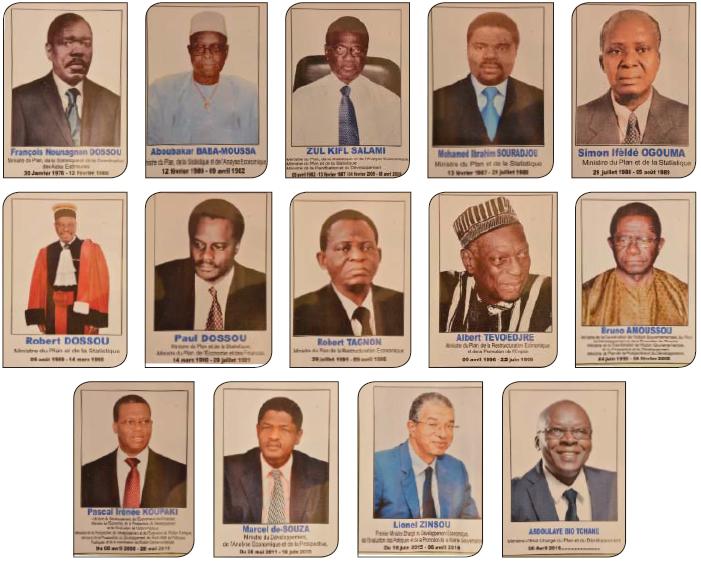 Bénin : les ministres du Plan et du Développement de 1960 à nos jours ...